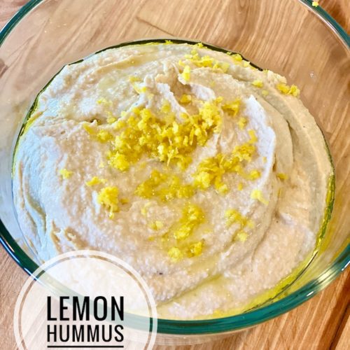 Lemon Hummus - Your Life Nutrition